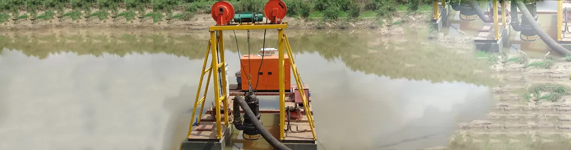 Portable Suction Dredge | Leader Dredger